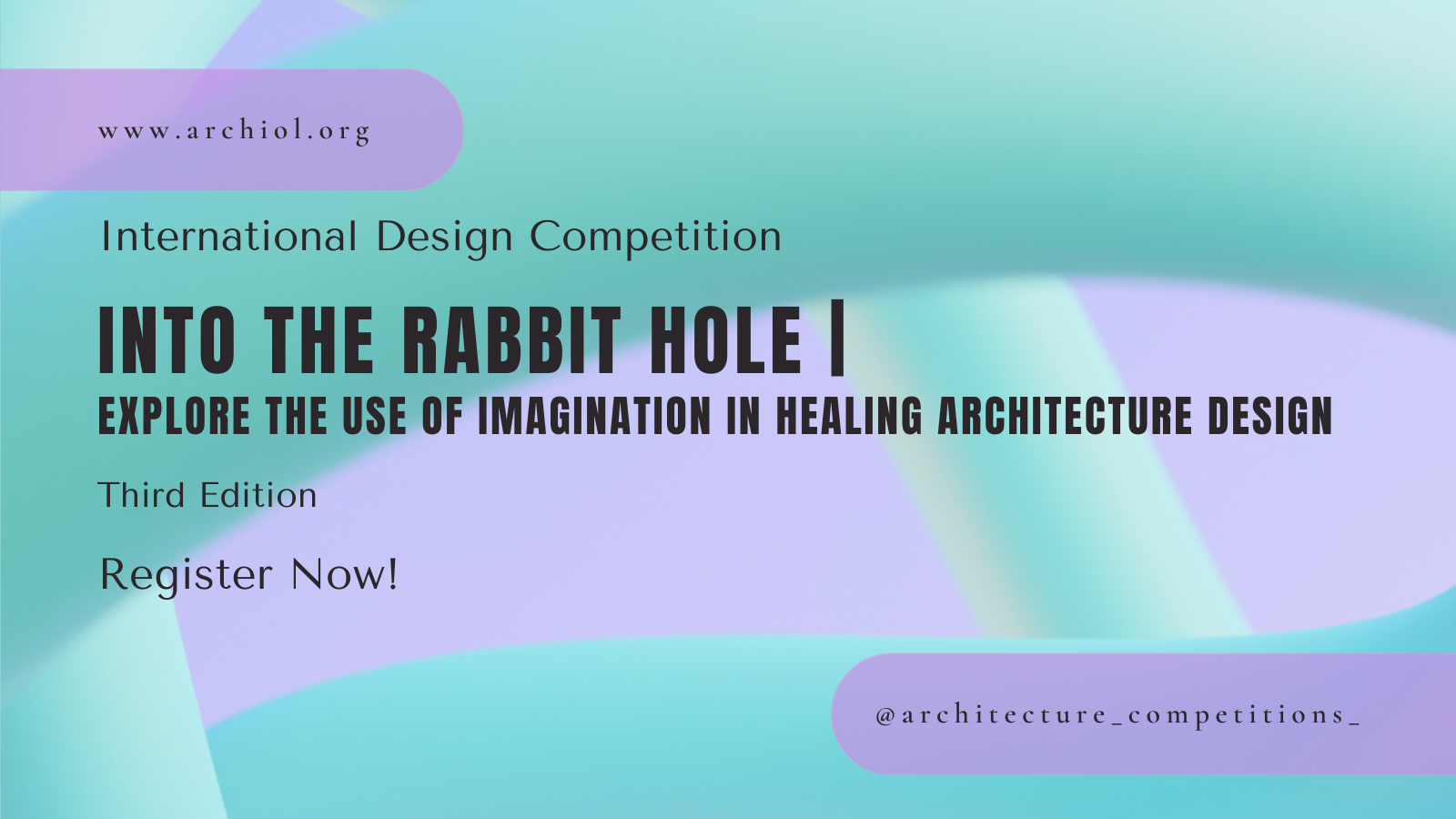 INTO THE RABBIT HOLE | Archiol - competitions
